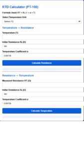 RTD Calculator for PT-100 Sensors – Quick & Easy - Are You Curious ...